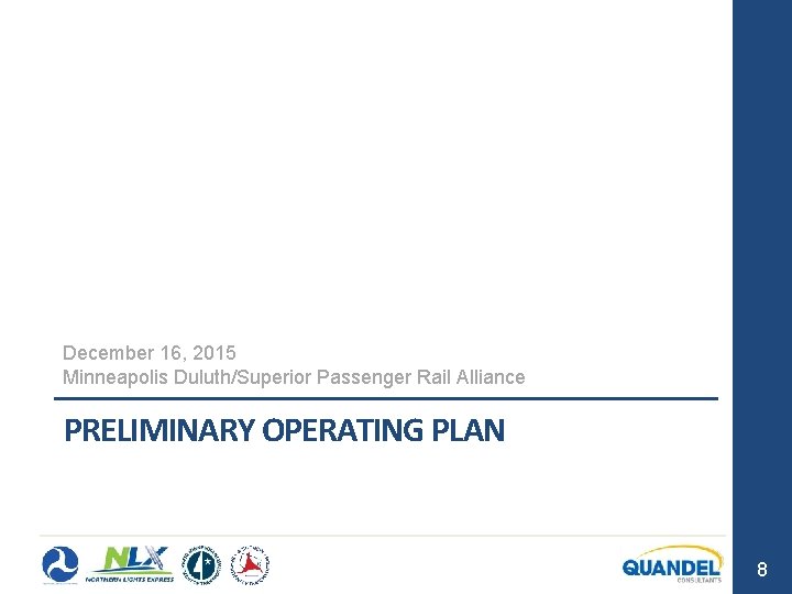 Northern Lights Express MinneapolisDuluthSuperior Passenger Rail ...