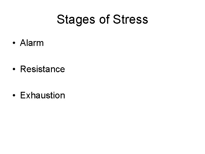 Chapter 4 Managing Stress What is Stress The