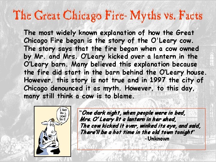 The Great Chicago Fire of 1871 Paul L