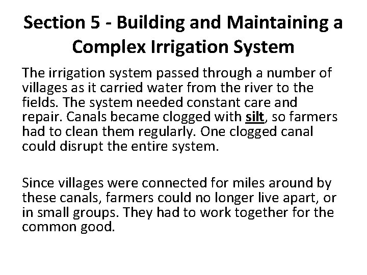Problem C Building Maintaining a Complex Irrigation System