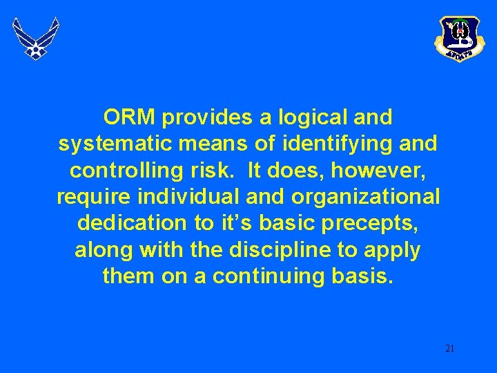 Operational Risk Management 1 Overview Operational Risk Management