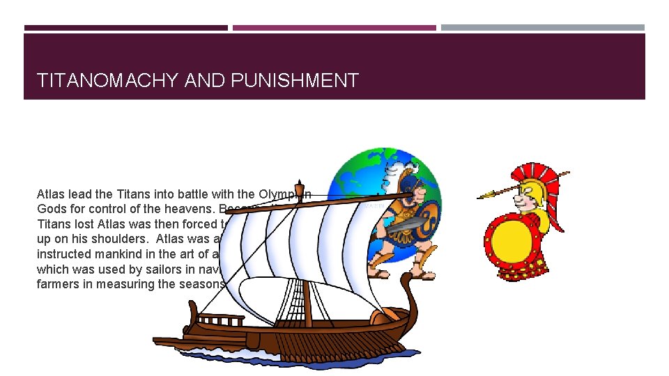 ATLAS WILL CRAFT ABOUT Atlas is the God