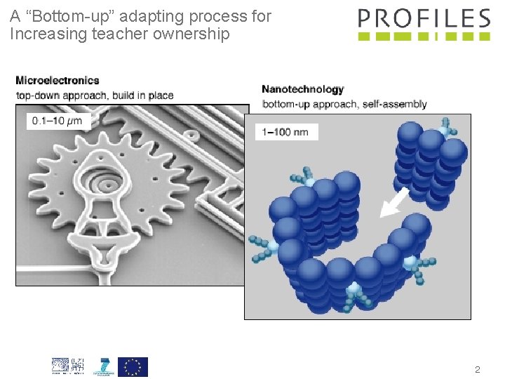 A Bottomup adapting process for Increasing teacher ownership