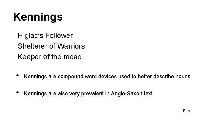 Beowulf He leaves the Geats to go and