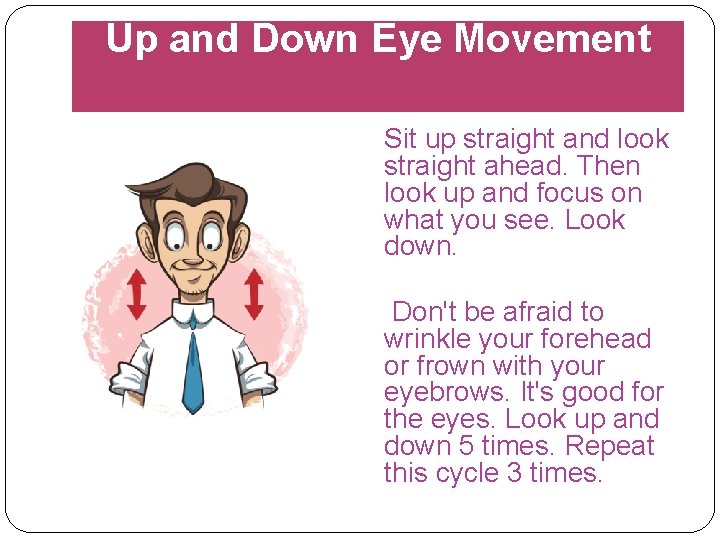 Gazing Into the Darkness Place your elbows on