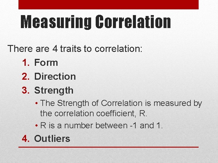 Correlation vs Causation Correlation Causation A statistical way