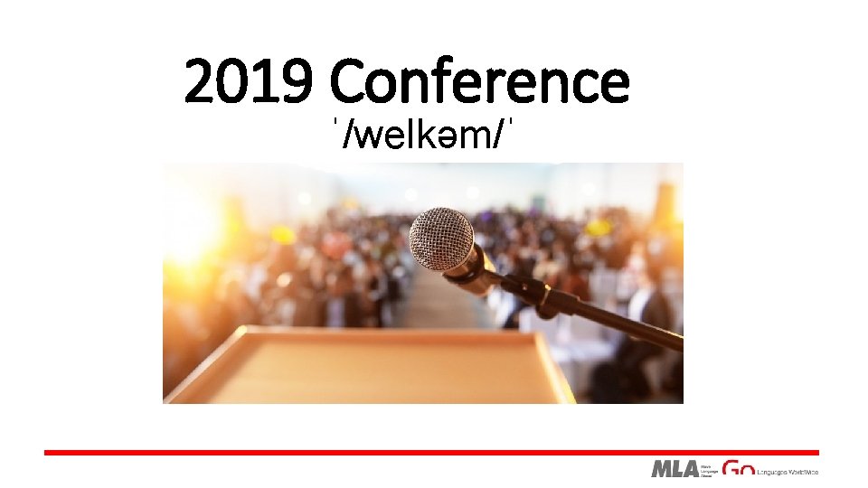 2019 Conference welkm Do you have Pen Paper