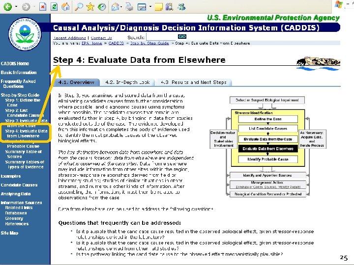 Steps 3 4 Evaluating types of evidence Detect