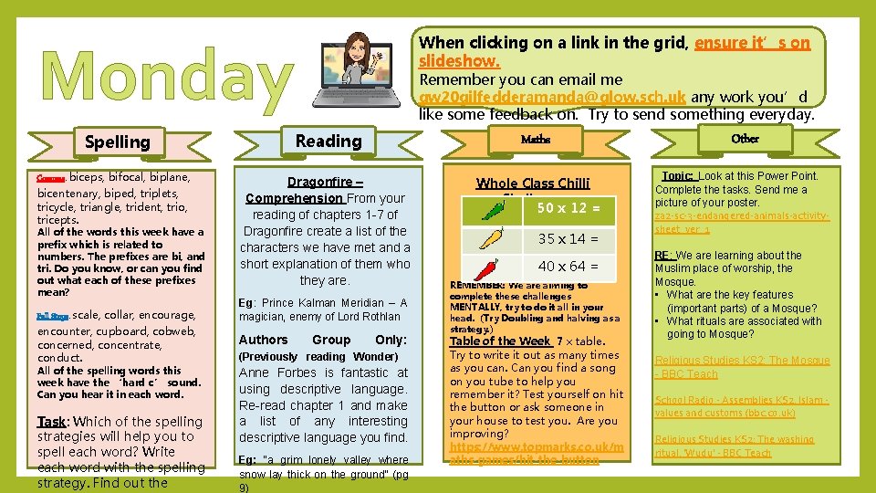 Monday bicentenary biped triplets tricycle triangle trident trio