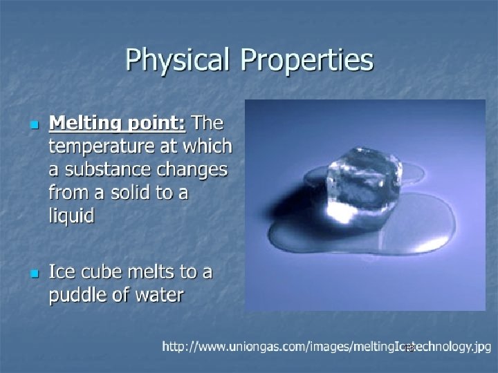 Properties of Matter SCIENCE OPENER HOW WOULD YOU