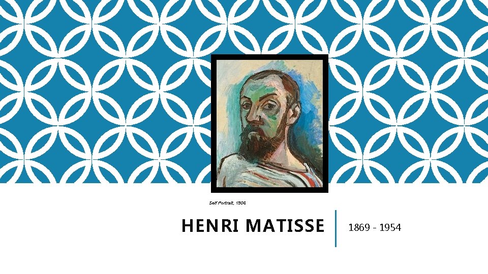 Self Portrait 1906 HENRI MATISSE 1869 1954 HENRI