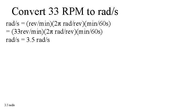 Angular Mechanics Kinematics Contents Radians Angles and Circles