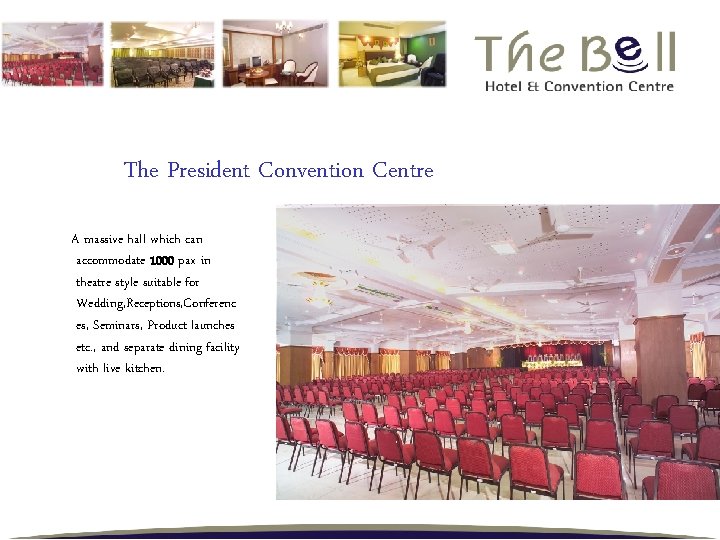 The Bell Hotel and Convention Centre Threestar category