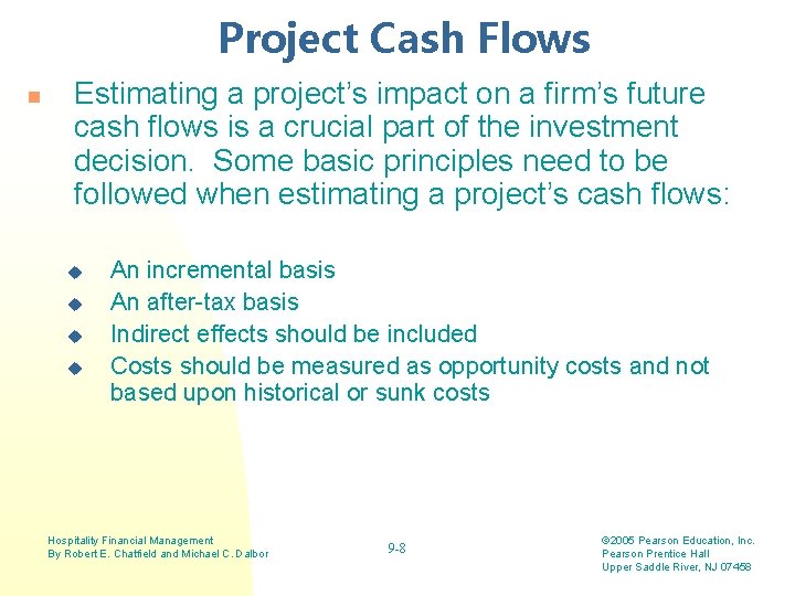 Chapter 9 Introduction n n Capital budgeting is