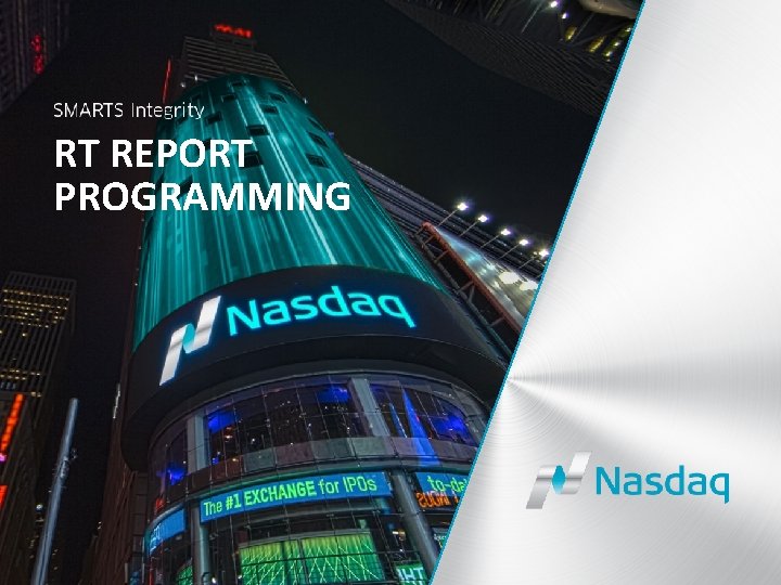 RT REPORT PROGRAMMING WHAT IS THE REPORTS APPLICATION