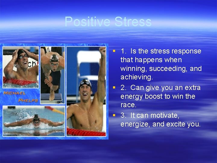 1 Stress is the combination of a new