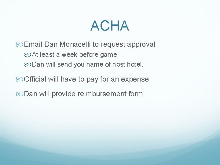 ODP Hotels Regulations and How to Request Types