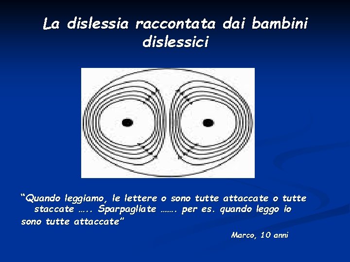 La dislessia e i disturbi specifici di Apprendimento
