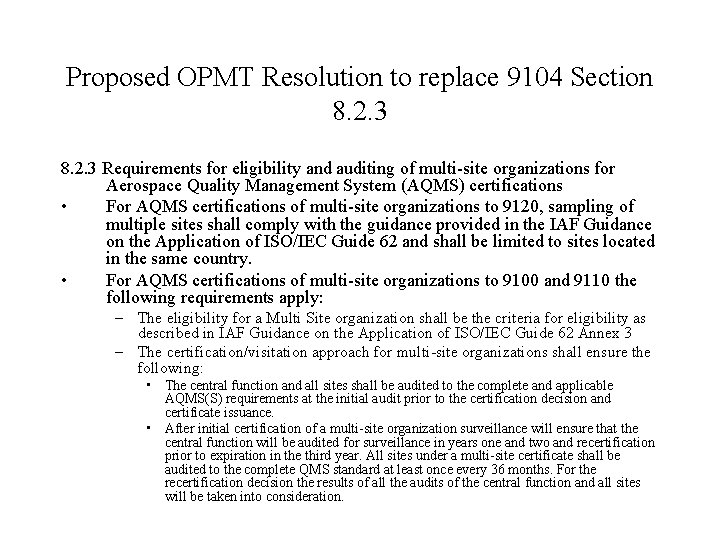 Multi Site Current 9104 Section 8 2 3