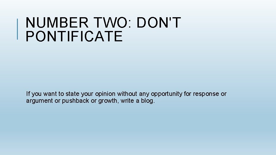 10 WAYS TO HAVE INFINITELY BETTER CONVERSATIONS Opening