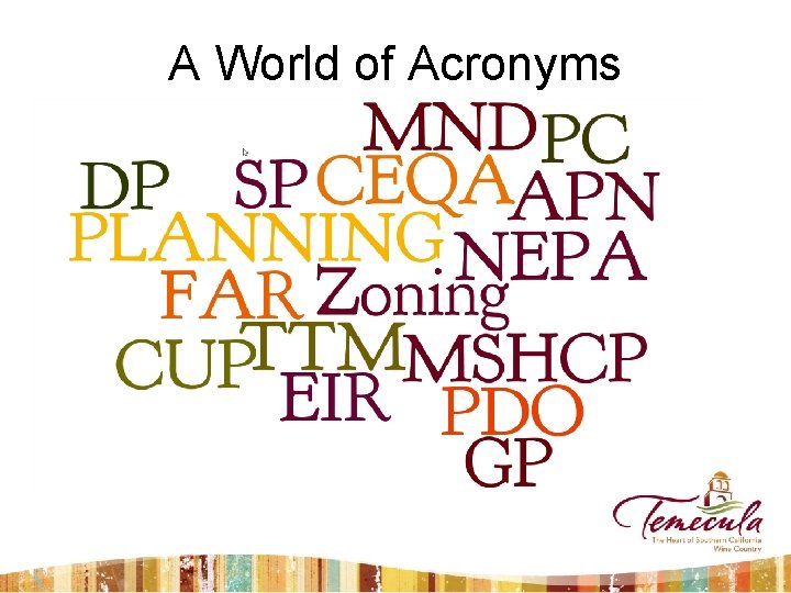 Intro to Planning Temecula Trekkers Ambassadors Program August