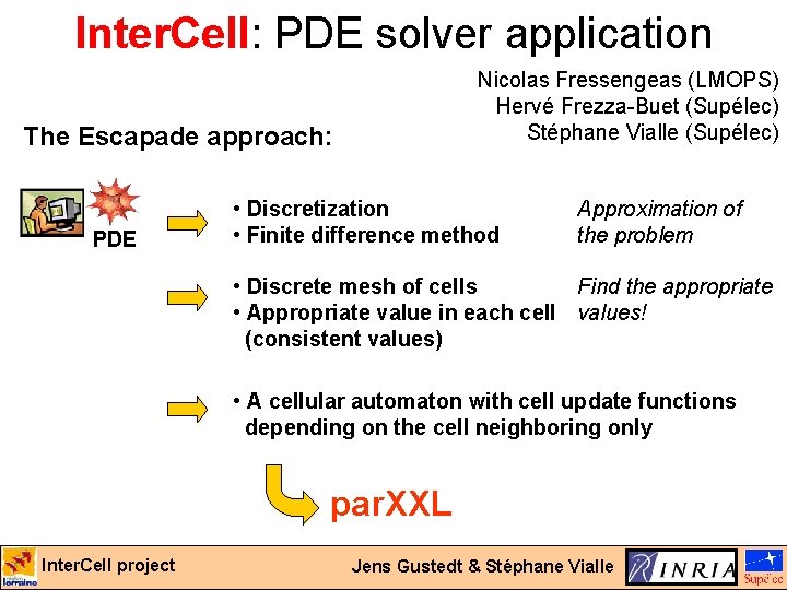Inter Cell Use cases 1 fast pb modeling