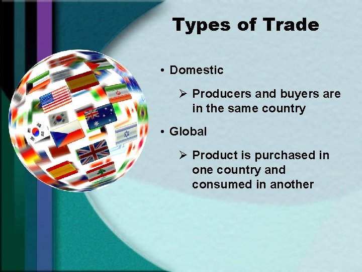 Beyond US Global Trade Economics LAP 4 Objectives