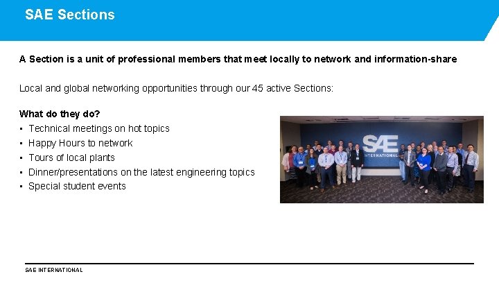 SAE INTERNATIONAL STUDENT MEMBERSHIP CONNECTING THE FUTURE GENERATION