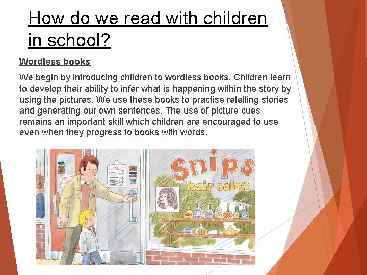 Developing Reading Skills in Reception What is my