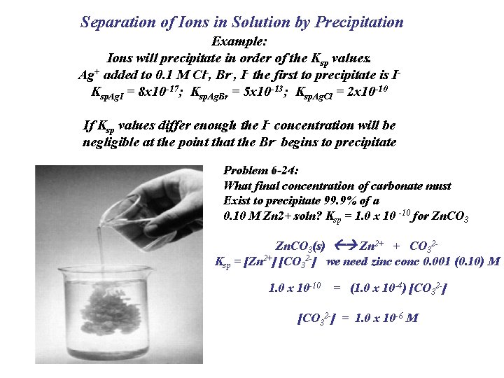 Chemical Equilibrium Recall that the chemical and physical