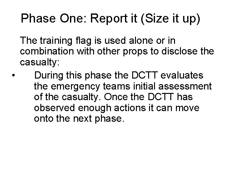 Chemical Flag Basic Use INTRODUCTION TO NAVSEA TRAINING