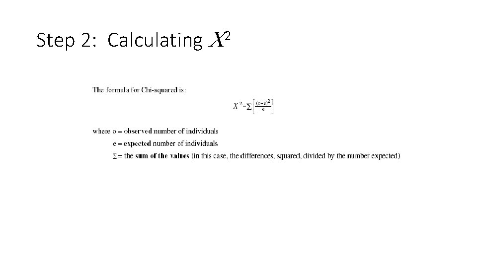 ChiSquare Analysis AP Biology CHI SQUARE ANALYSIS AP
