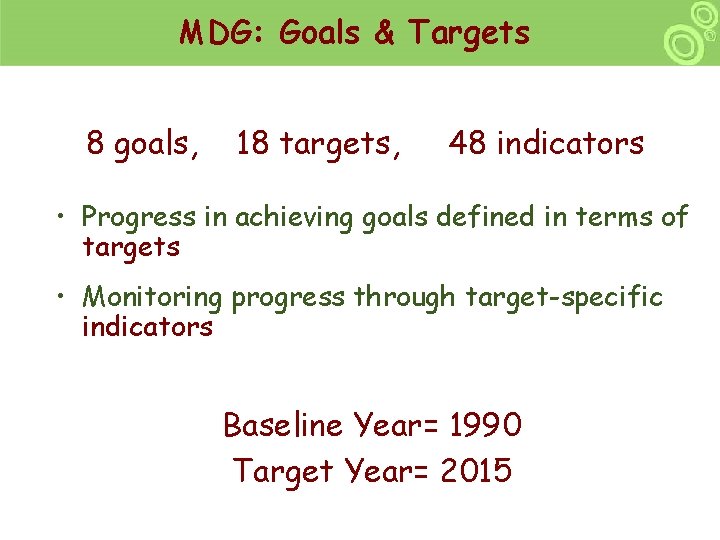 Linking Millennium Development Goals MDGs with biodiversity conservation
