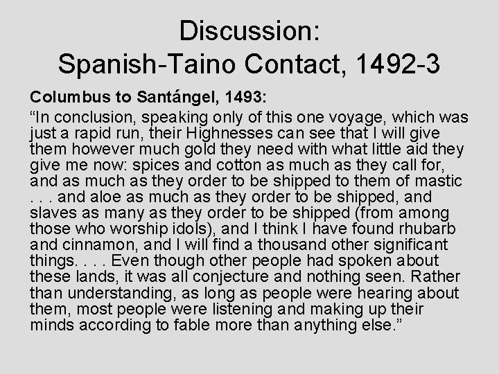 Who Are These People First Contacts between Europeans