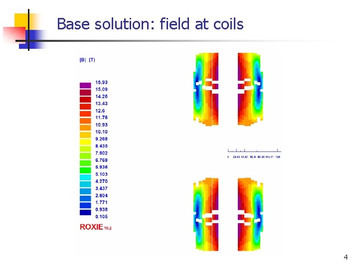 Common coil 16 T dipole 2 D magnetic