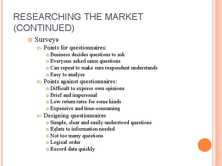 MARKET RESEARCH Topic 3 1 WHAT IS MARKET