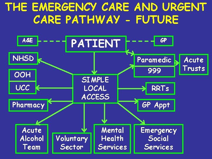BRAVE NEW WORLD WHERE DOES THE AMBULANCE SERVICE