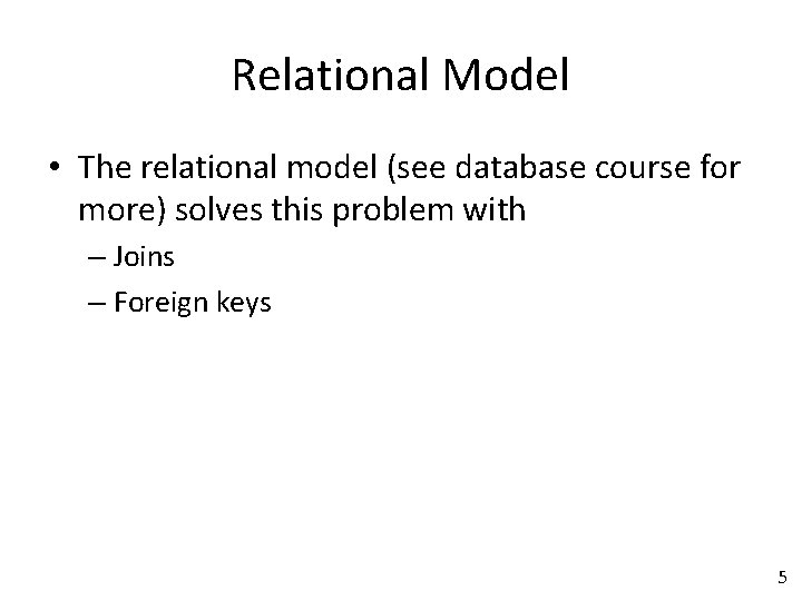 Data Representation 1 Tabular relational JSON Sandy Brownlee