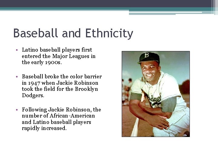 The Globalization of Americas National Pastime Geography of