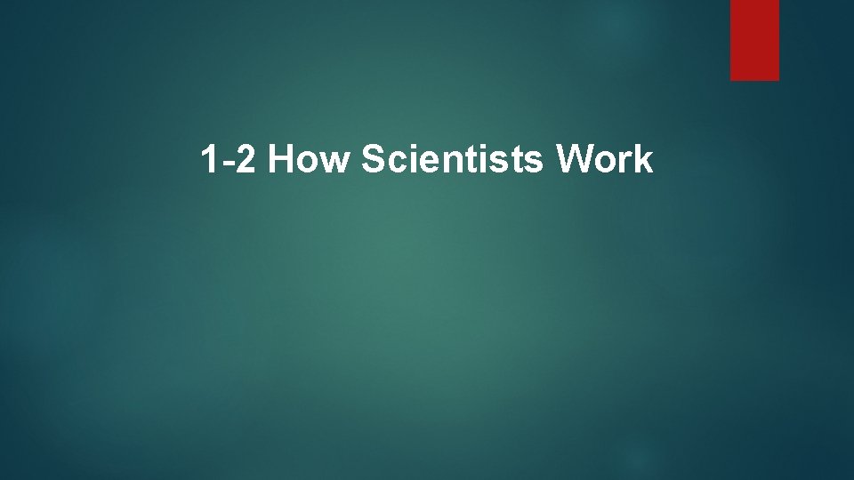 CHAPTER 1 THE SCIENCE OF BIOLOGY 1 1