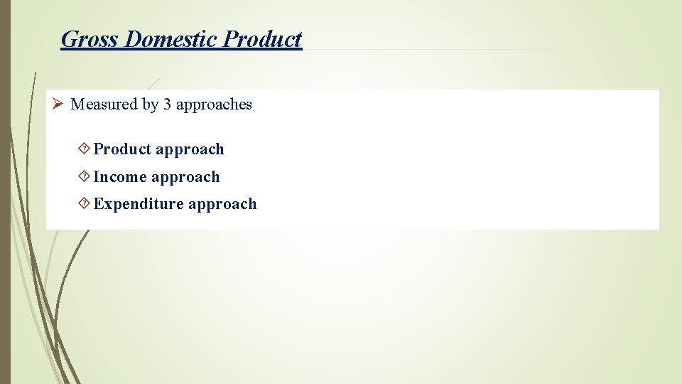The Measurement and Structure of the National Economy