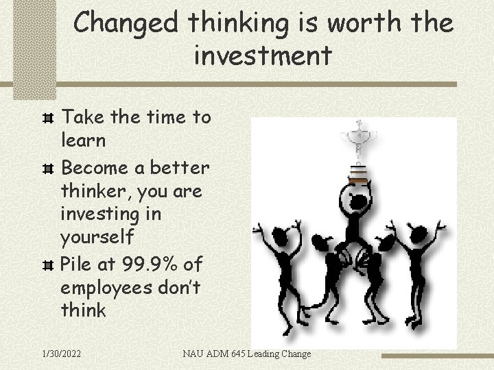 Thinking for a Change By John C Maxwell