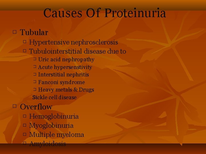 Proteinuria How To Approach By Dr Yahya Ahmed