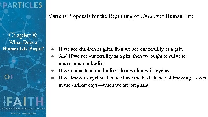 Chapter 8 When Does a Human Life Begin