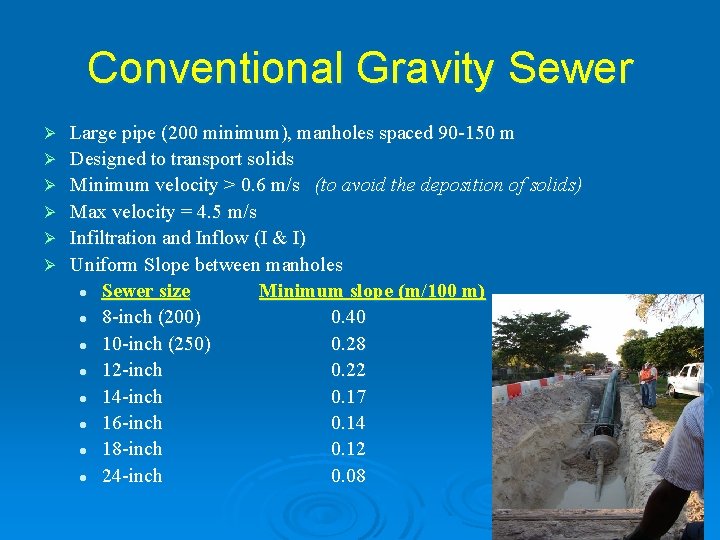 Wastewater Collection Types of Sewer Systems Combined In