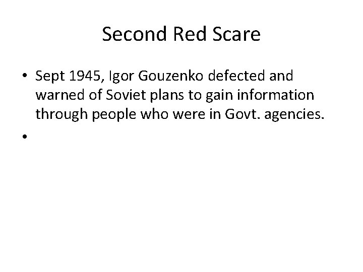 TAV Chapter 22 The Cold War Begins 1945