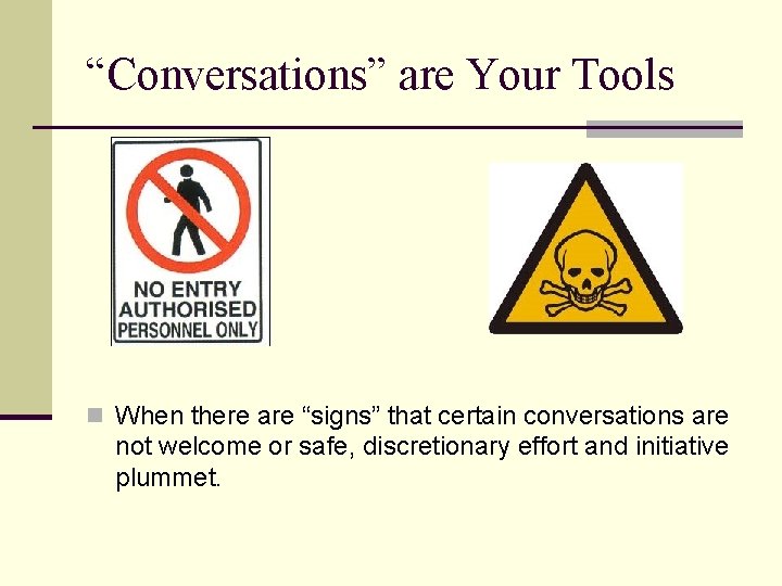 Becoming a Strategic Resource Establishing a New Identity