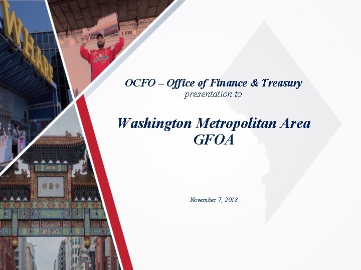 OCFO Office of Finance Treasury presentation to Washington