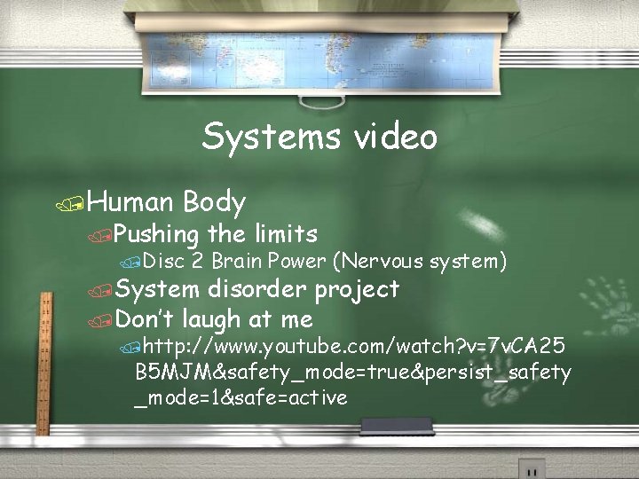 Systems video Human Body Pushing Disc the limits