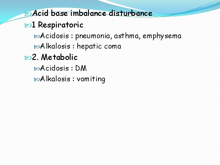ACID BASE BALANCING BY RESPIRATORY SYSTEM PRASETYASTUTI DEPT